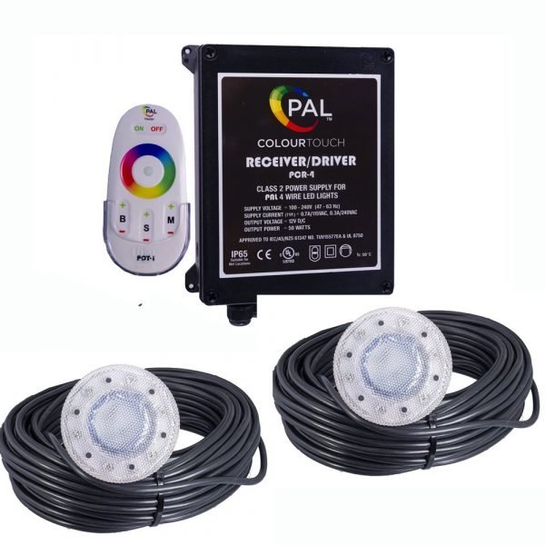 Pal Colour WiFI NEW Touch LED Pool Lighting Systems Concrete – Just ...