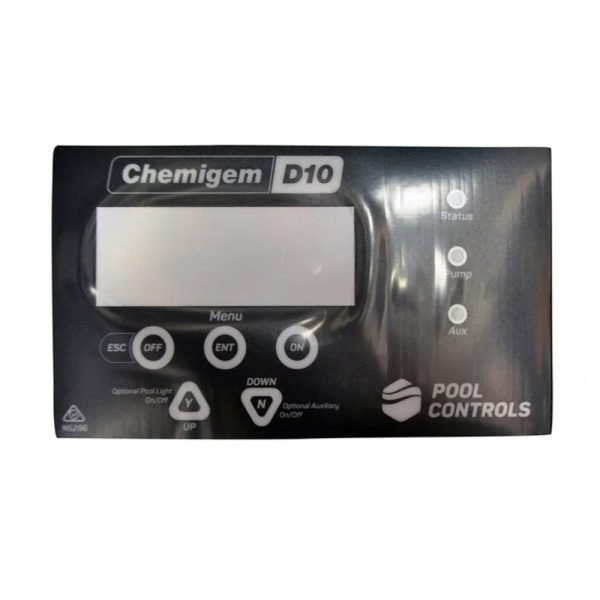 Chemigem D10 Label Front Panel – Just Pools and Spas