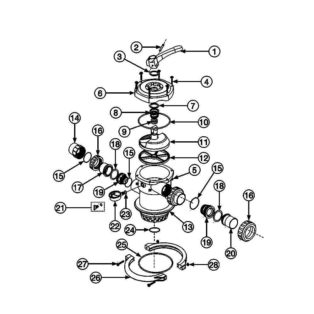 Davey, Monarch Stroud, Sand Filter Centre Pipe O’Ring – Just Pools and Spas