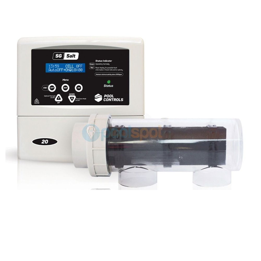 Pool Controls SG Series Mineral Solutions Chlorinator – Just Pools and Spas
