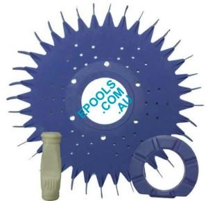 Baracuda Pool Cleaner 36 Fin Disk with Cassette And Blue Flexi Foot ...