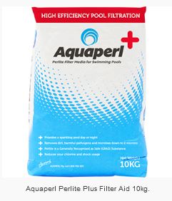 Aquapearl Perlite Plus Filter AID 10kg – equals to DE Filter Powder ...
