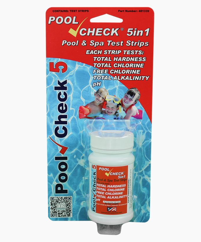 Swimming Pool & Spa 5 in 1 Test Strips – 50 Strips – Just Pools and Spas