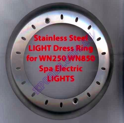 Spa Electrics WN2 Series Light Rim Stainless Steel Concrete Pool – Just ...