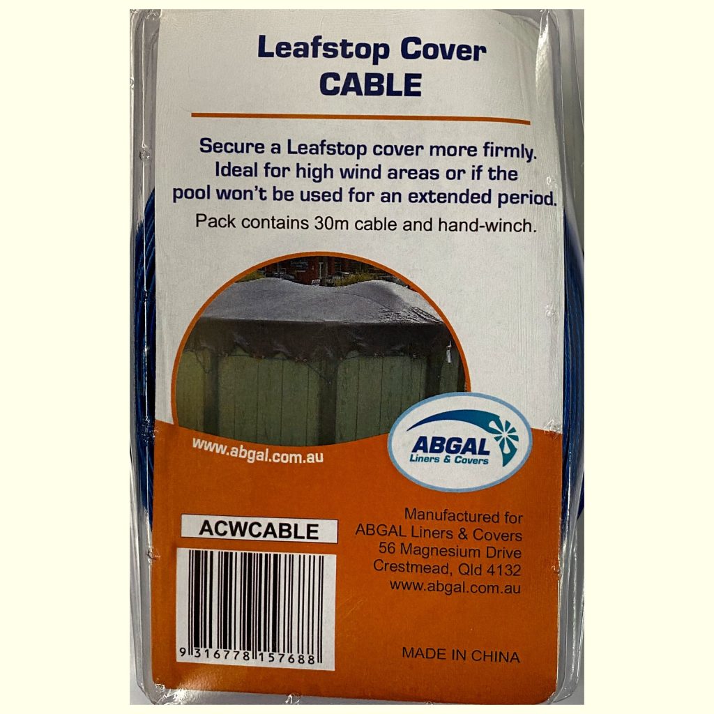 Pool Cover Winch and Cable – Just Pools and Spas