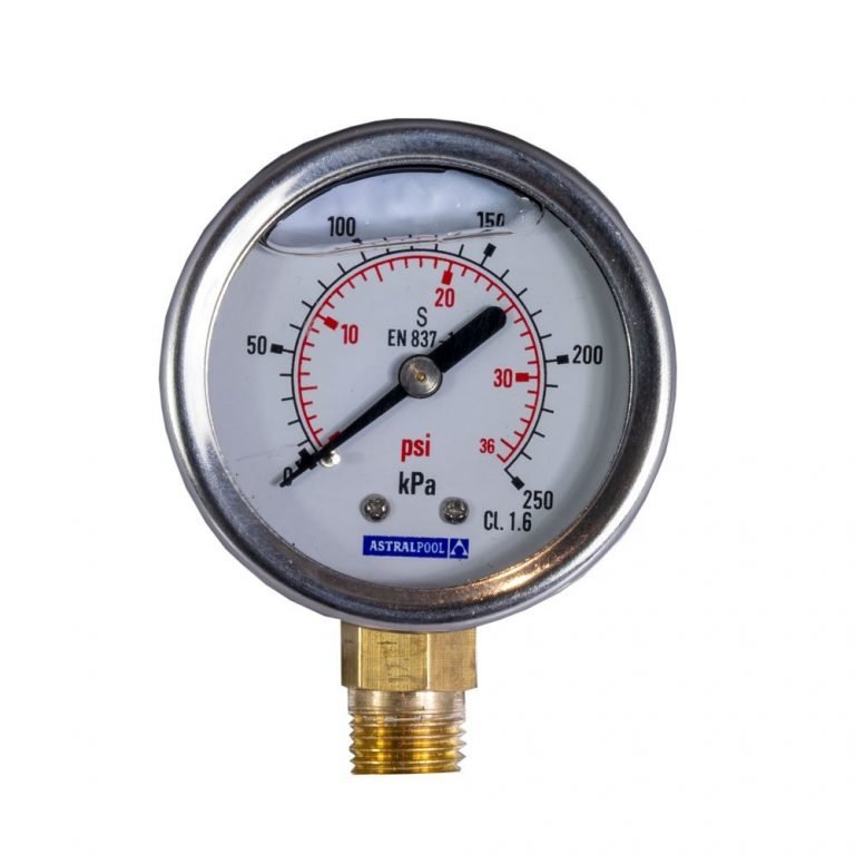 Astral Pool Filter Pressure Gauge Oil Filled – Just Pools and Spas