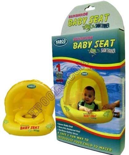 Baby swim trainer seat with sunshade – Just Pools and Spas
