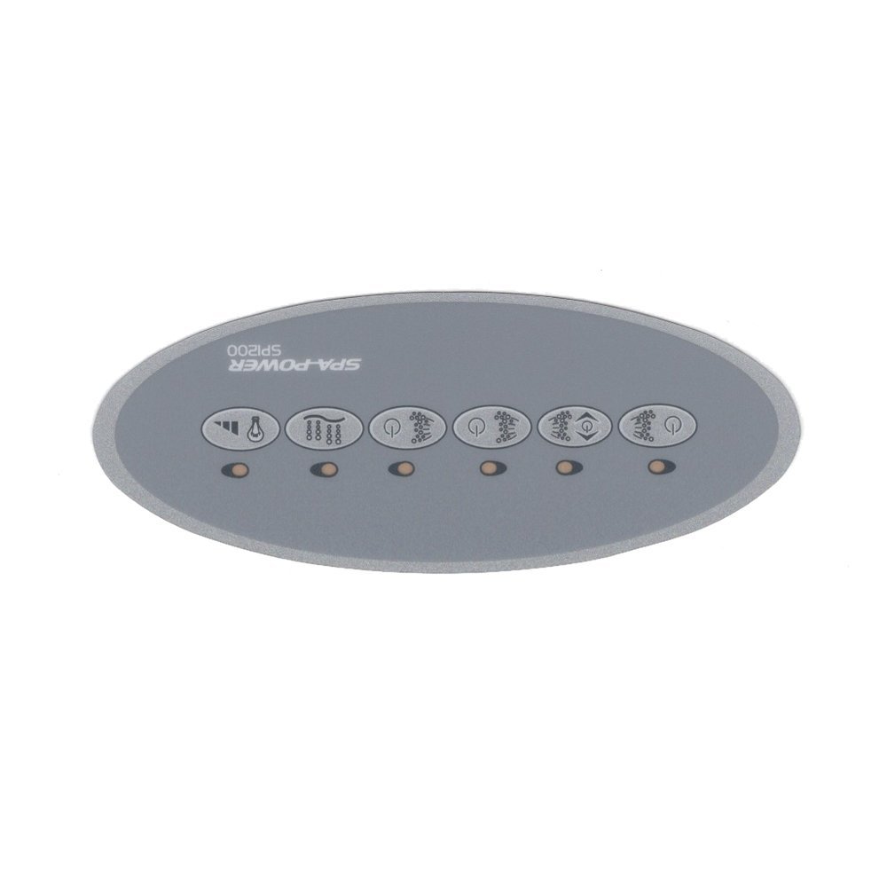 Oval Overlay for Power SP1200 Secondary Touchpad – Just Pools and Spas