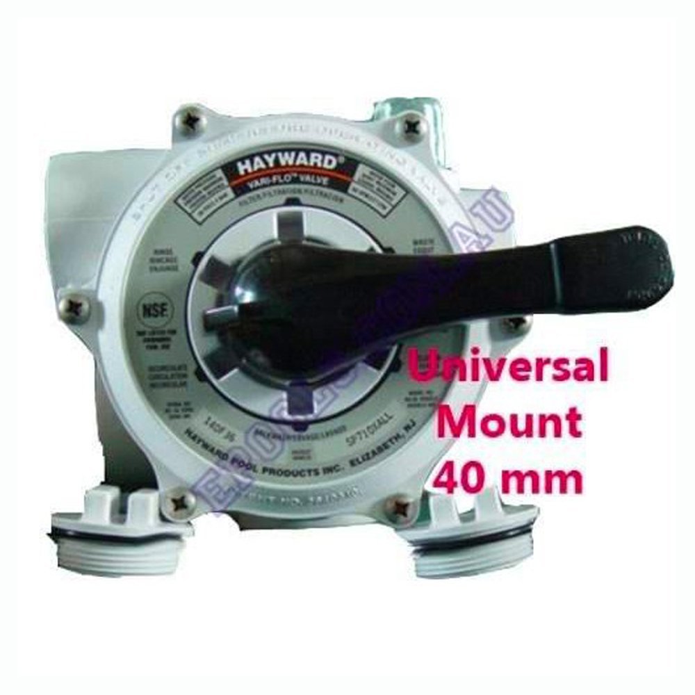 Hayward Multi Port Universal 40mm Filter Valve – Just Pools and Spas