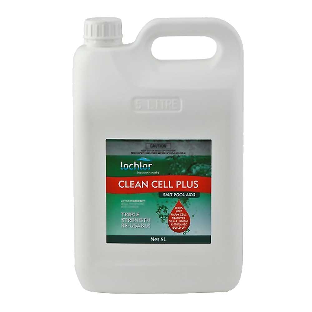 LOCHLOR CLEAN CELL PLUS SALT CELL CLEANER 5L. – Just Pools and Spas