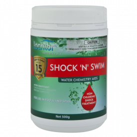 LoChlor Super Shock-n-Swim Non-chlorine shock 500g – Just Pools and Spas