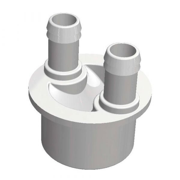 Manifold 50mm Spa Pool Water Two 19mm Barb – Just Pools and Spas