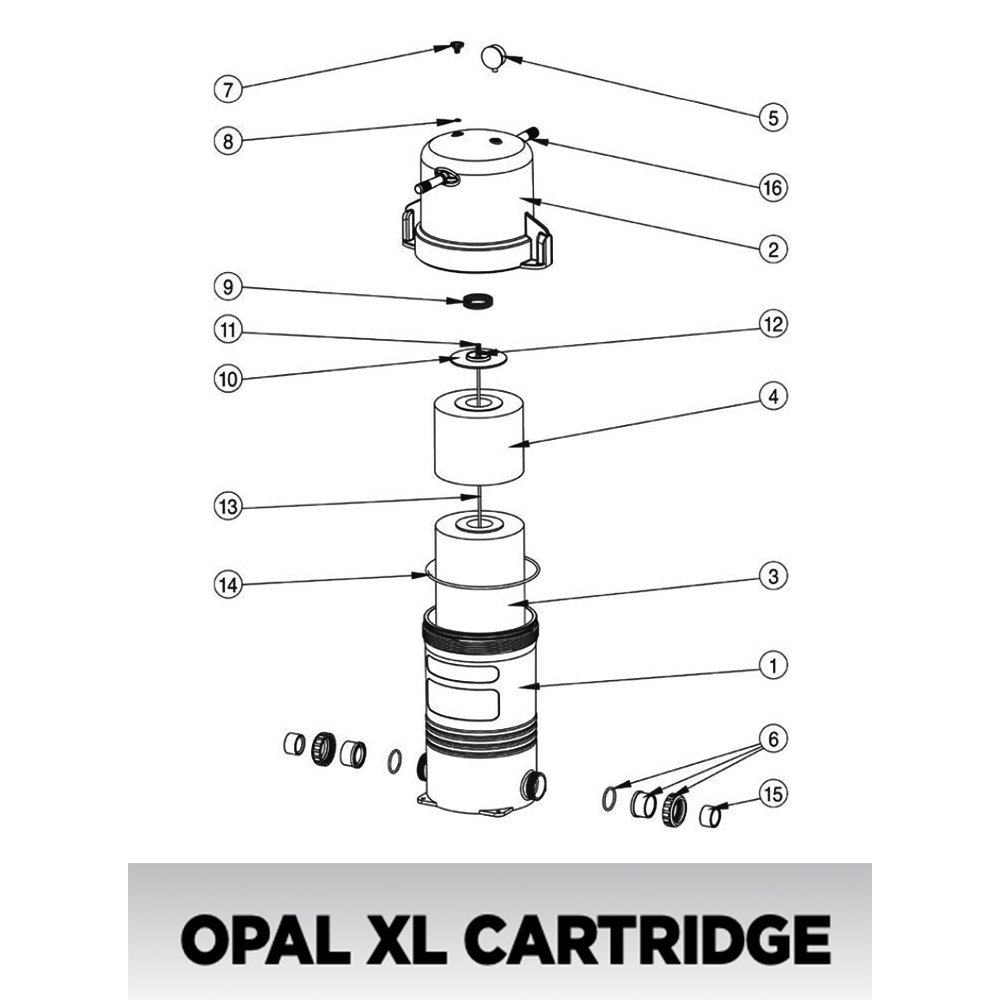 Waterco Paramount Opal XL Cartridge Filter PARTS – Just Pools and Spas