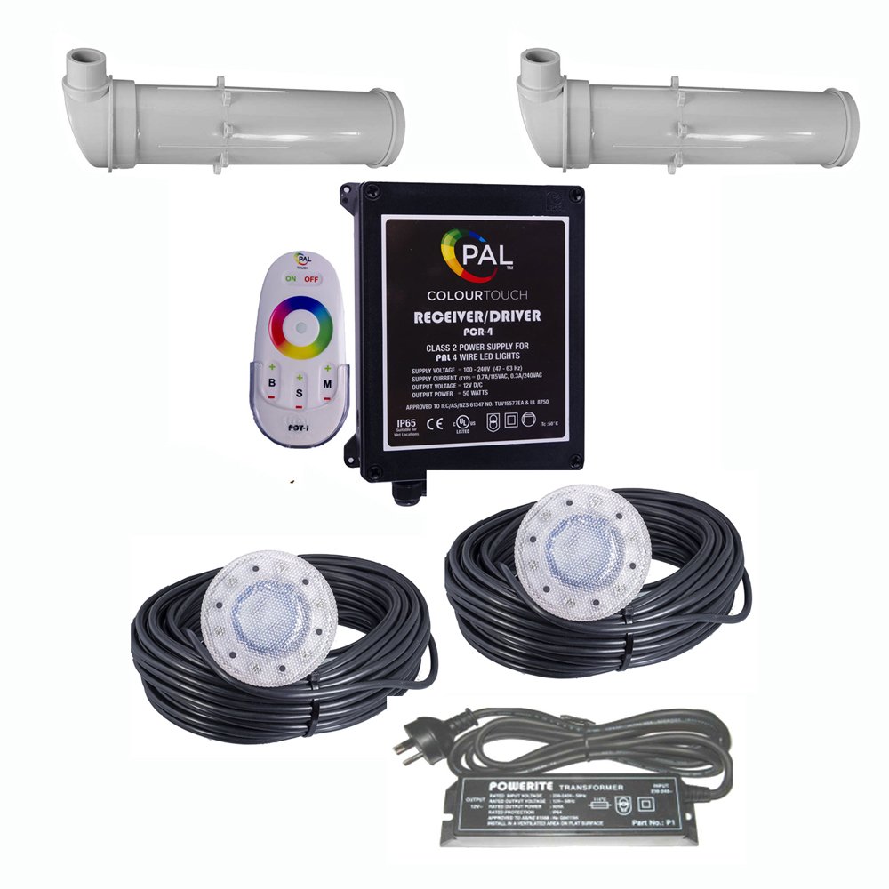 Pal Colour WiFI NEW Touch LED Pool Lighting Systems Concrete – Just ...