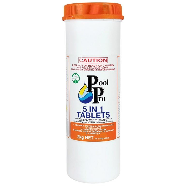 Pool Pro 5in1 Chlorine Tablets 2Kg – Just Pools and Spas