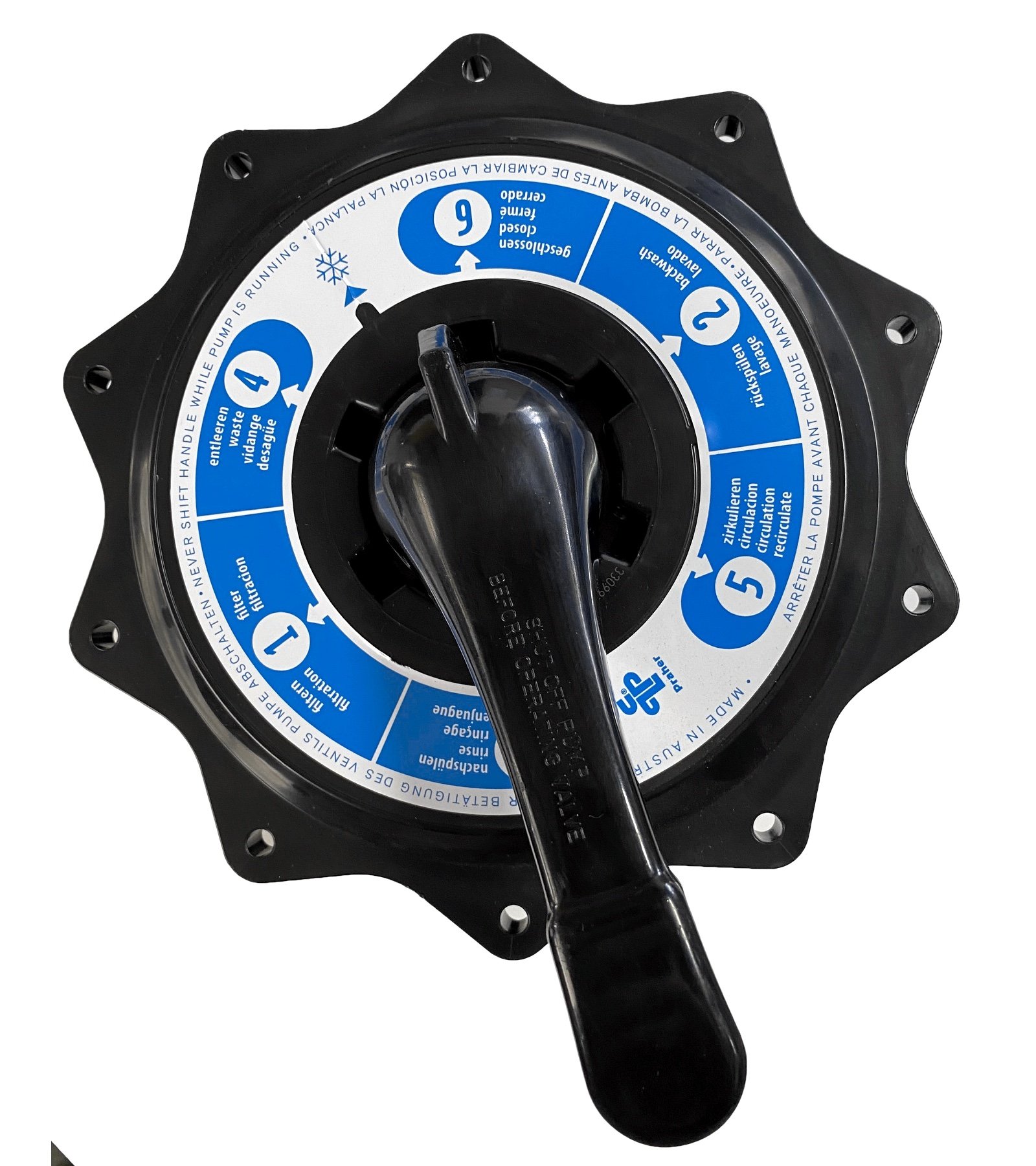 Praher 50MM Pool Filter Valve Top Half – Just Pools and Spas