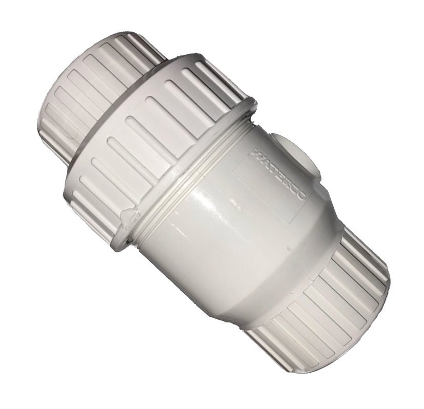 Waterco 40mm 50mm Swing PVC Check Valve – Just Pools and Spas
