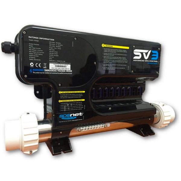 Spa 6kw Controller Spanet SV3 Variable Heat – Just Pools and Spas