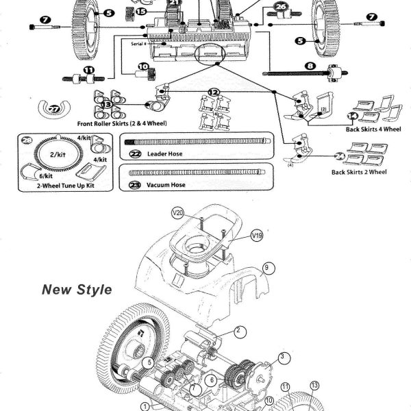 The Pool Cleaner Front Skirt Kit – Just Pools and Spas