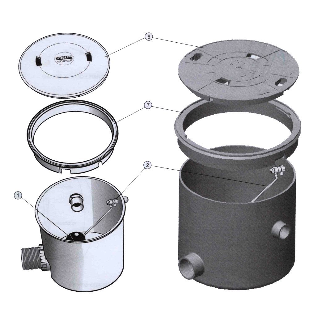Waterco Auto Pool Water Leveller Parts – Just Pools and Spas