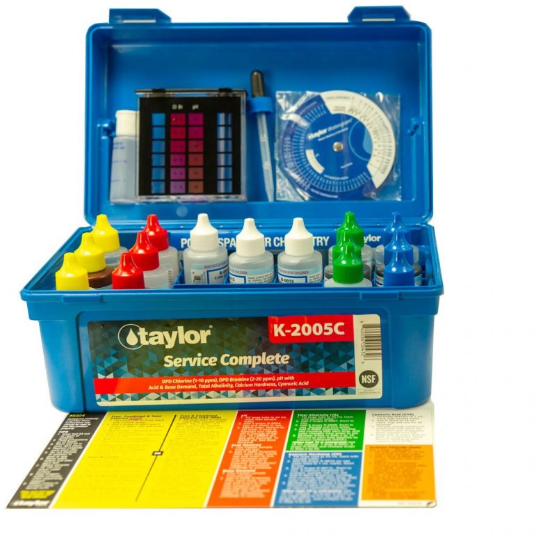 Taylor K-2005C Service Complete Pool Test Kit – Just Pools and Spas