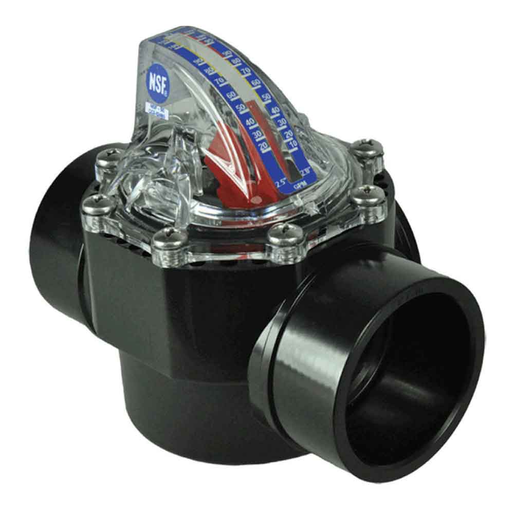 Waterco FlowVis 50mm Flow Valve Meter – Just Pools and Spas