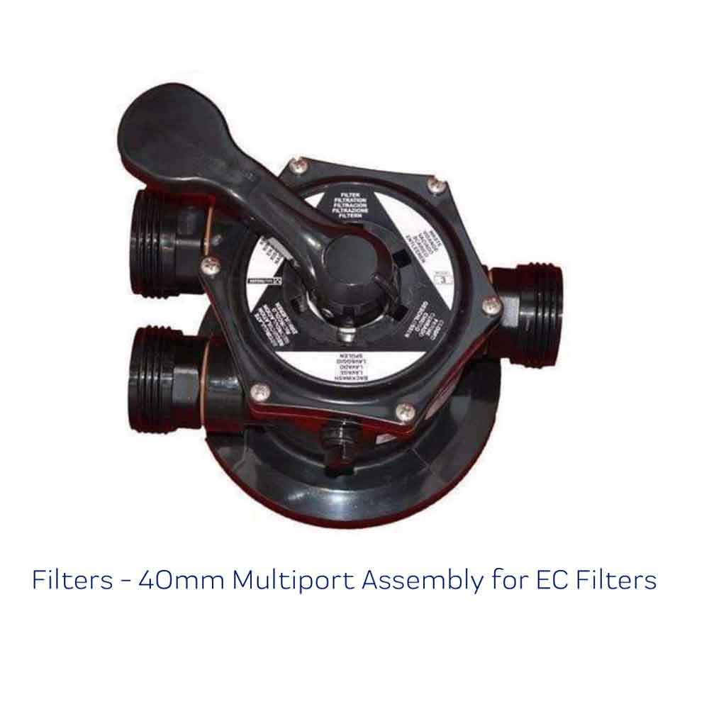 Astralpool Sand Filter 40mm Multiport Valve Parts – Just Pools and Spas