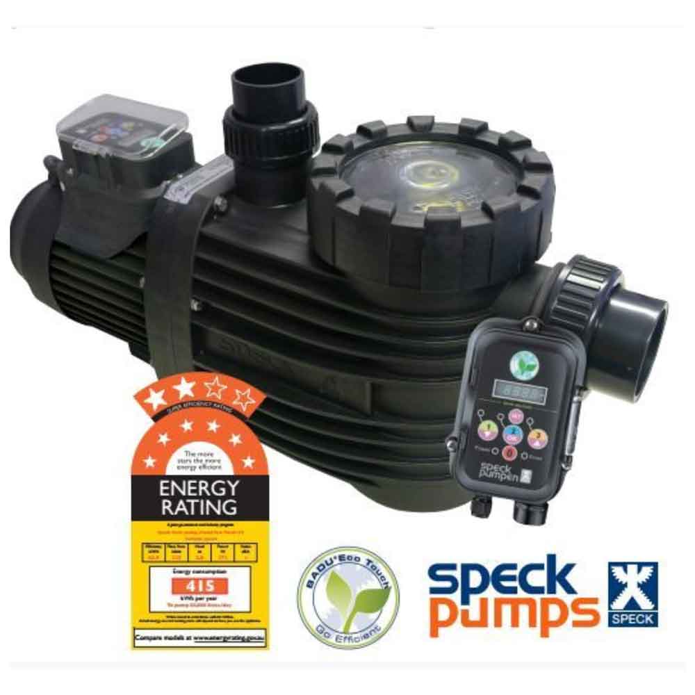 Badu Eco Touch 11 6 Star 3-speed Swimming Pool Pump – Just Pools and Spas