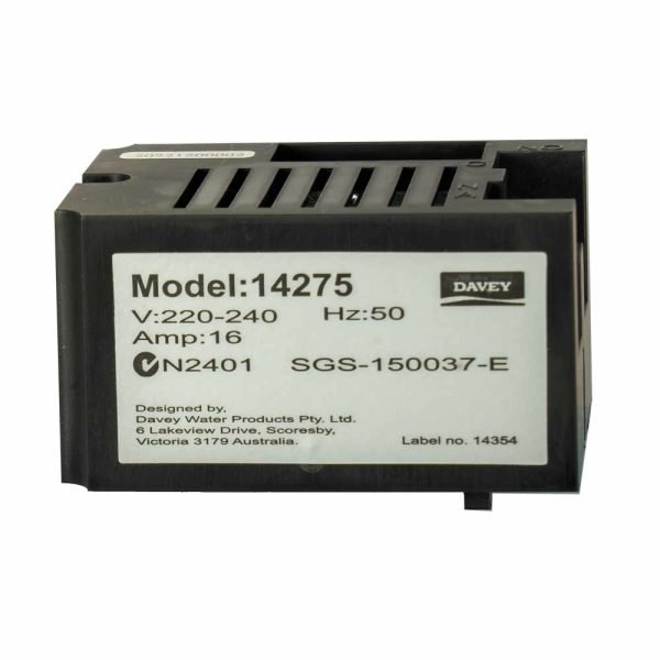 Chloromatic Davey Ecosalt Chlorinator Power Box Time Clock Digital ...