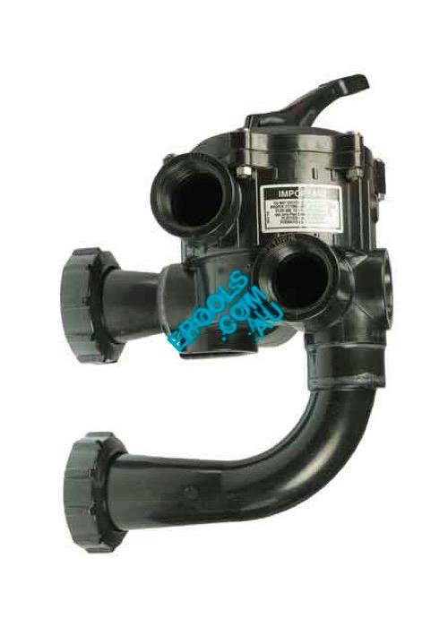 Hayward Vari-Flo Control 40mm Multi Port Valve Side Mount – Just Pools ...