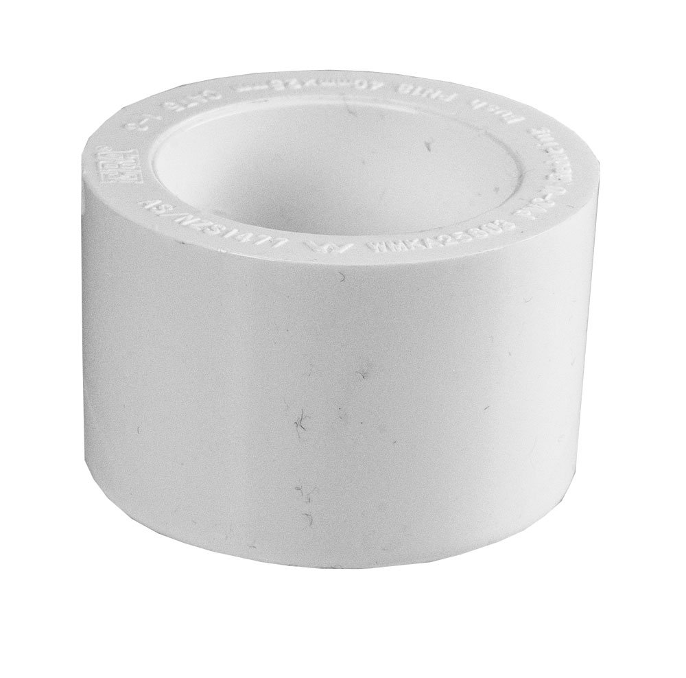 Reducer Bush 40mm To 25mm Fitting White – Just Pools and Spas