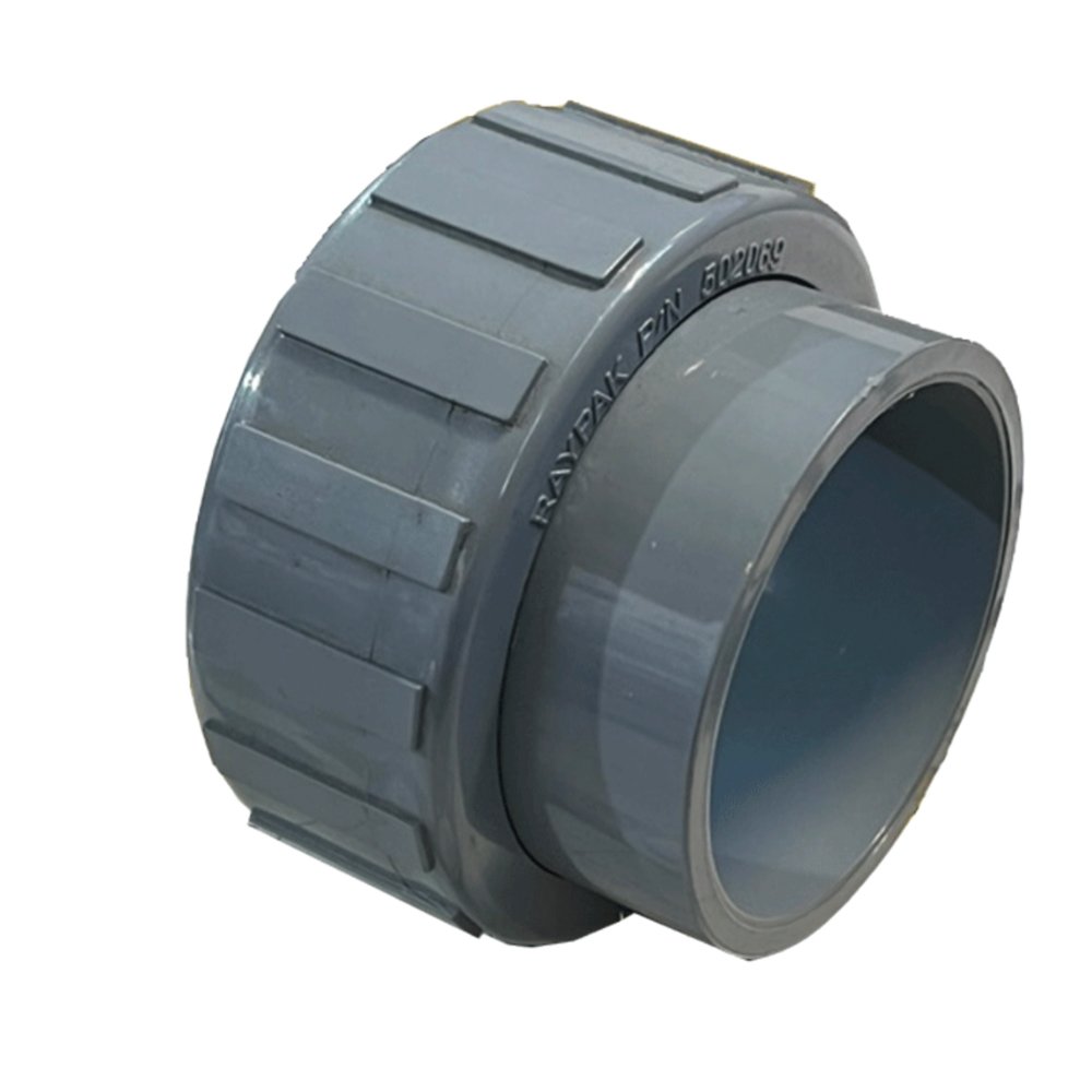 Raypak 50mm Half Unions Slip-Fit Gas Heater – Just Pools and Spas