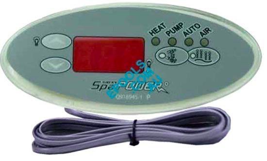 Spa Quip Davey SP601 Oval Touch Pad – Just Pools and Spas